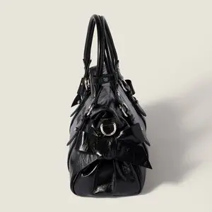 Miu Miu Shiny Leather Handbag