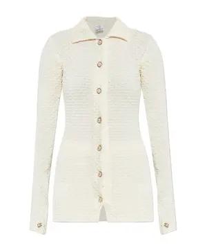 Casablanca Textured Shirt With Lapels