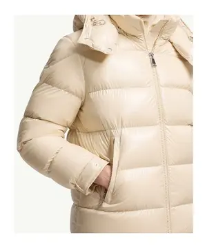 Moncler Hooded Short Down Jacket
