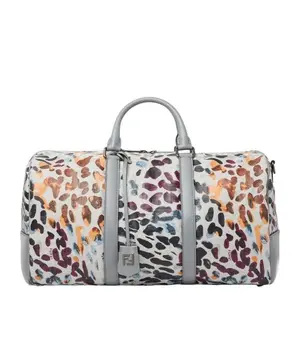Fendi Ff Travel Bag - Gray