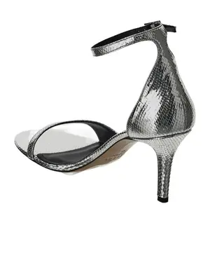 Isabel Marant Étoile Ailisa 80mm Snakeskin Leather Stiletto Sandals