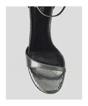 Isabel Marant Étoile Ailisa 80mm Snakeskin Leather Stiletto Sandals