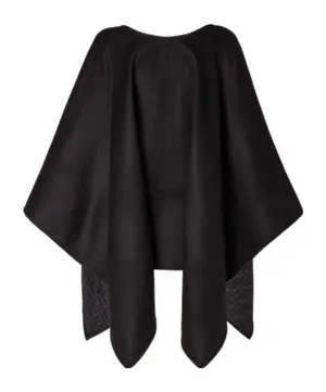 Fendi Belted Ff Monogram Wrap Cloak