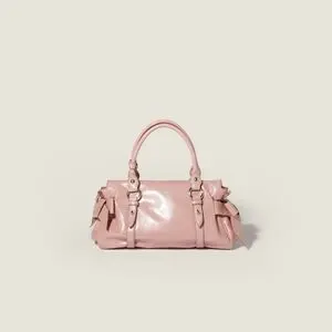Miu Miu Shiny Leather Handbag