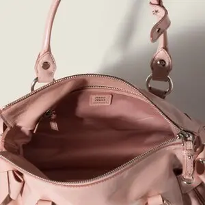 Miu Miu Shiny Leather Handbag