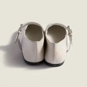 Miu Miu Nappa Leather Ballerinas