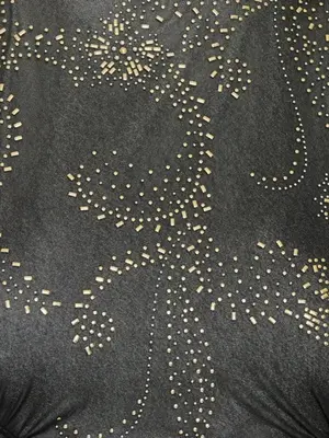 Rabanne Beaded Long-sleeve Top