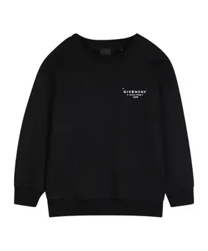Givenchy Logo Crew Neck Sweatshirt - Black
