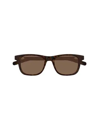 Gucci Rectangular Acetate Sunglasses - Tortoiseshell
