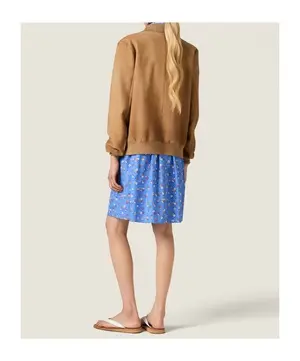 Miu Miu Waxed Suede Blouson Jacket