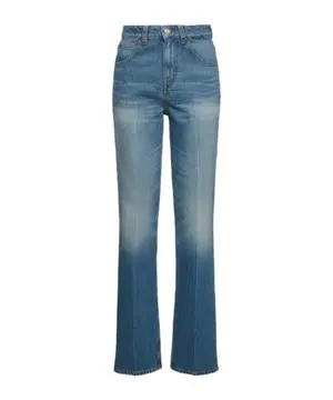 Victoria Beckham Horn Faded Jeans