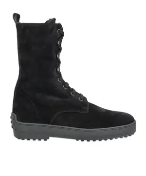 TOD'S Lace-up Ankle Boots - Black