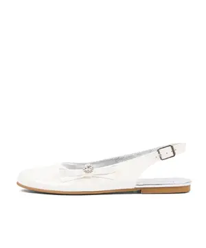 Monnalisa Embellished Bow Ballerina Flats