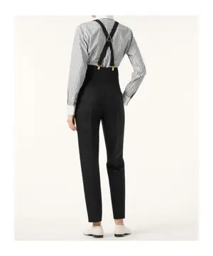 Loro Piana High-waisted Tapered Pleated Trousers