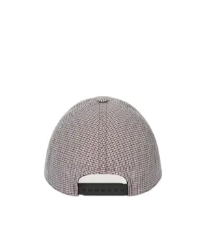 COURREGES Houndstooth Logo Cap