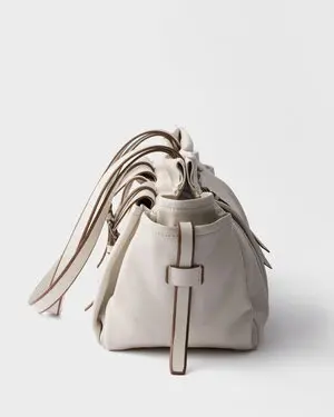 Prada Route Large Leather Tote Bag