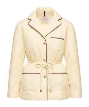 Moncler Tieche Belted Mid-length Down Jacket