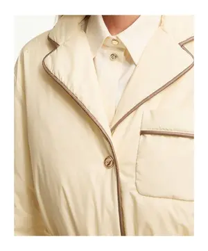 Moncler Tieche Belted Mid-length Down Jacket