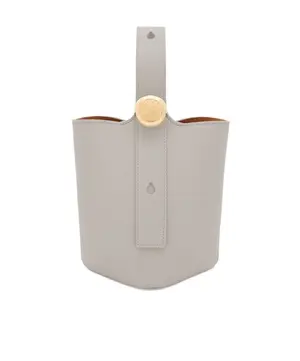 Loewe Pebble Mini Bucket Bag - Shell Ash