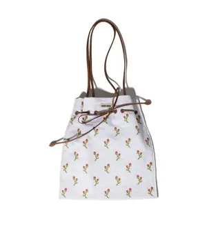 Miu Miu Embroidered Bucket Bags