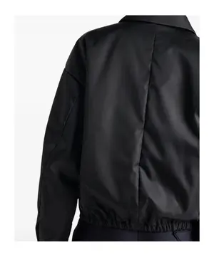 Prada Triangle-logo Shirt-collar Shirt Jacket