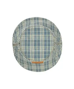 Burberry Check Denim Bucket Hat