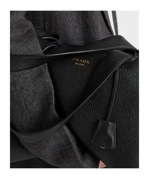 Prada Leather Oversized Duffel Bag