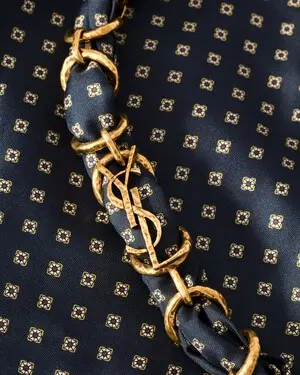 Saint Laurent Amalia Handbag - Blue
