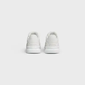 Celine Runner Sneaker In Calfskin, Suede Calfskin And Mesh