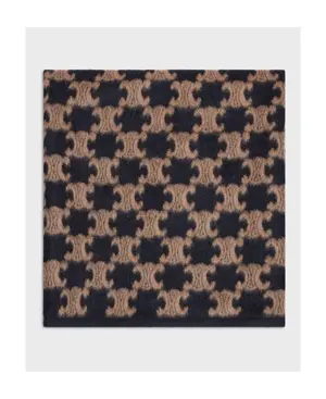 Celine Blanket And Blanket Holder In Calfskin