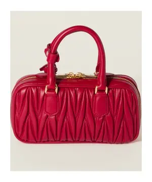 Miu Miu Arcadie Matelassé Nappa Leather Mini-bag