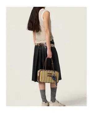 Miu Miu Ribbed Jersey Tank Top