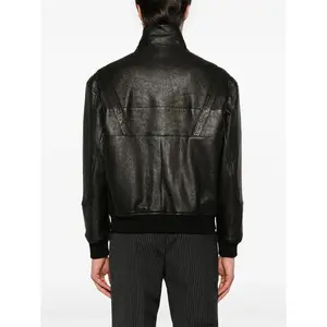 Saint Laurent Zip-up High Neck Blouson