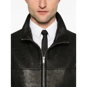 Saint Laurent Zip-up High Neck Blouson