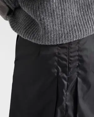 Prada Re-nylon Pleated Midi Skirt