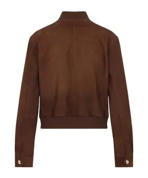 Miu Miu Waxed Suede Jacket