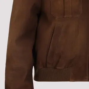 Miu Miu Waxed Suede Jacket