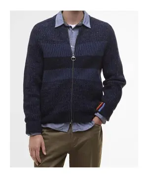 Barbour X Paul Smith Zip Cardigan