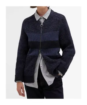 Barbour X Paul Smith Zip Cardigan