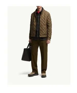 Moncler Oise Diamond Quilted Short Down Jacket