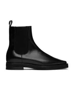 TOTEME Square-toe Chelsea Boots - Black