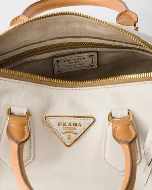 Prada Evasion Small Leather Top-handle Bag