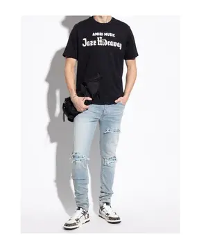 Amiri Skel Top Lace-up Sneakers