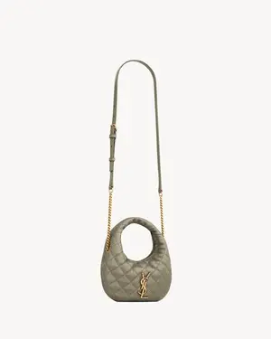 Saint Laurent Icarino Mini In Quilted Nappa