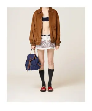 Miu Miu Zipped Blouson Jacket
