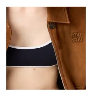 Miu Miu Zipped Blouson Jacket