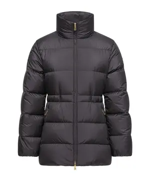 Moncler Brossette Short Down Jacket - Black