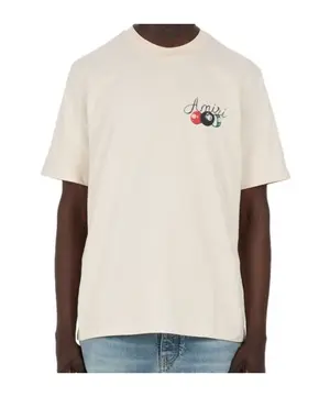 Amiri Logo Printed Crewneck T-shirt
