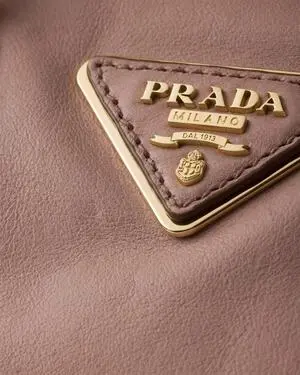 Prada Evasion Small Leather Top-handle Bag