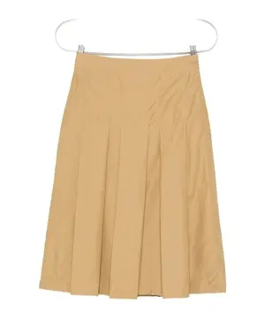 Prada Pleated Midi Skirt